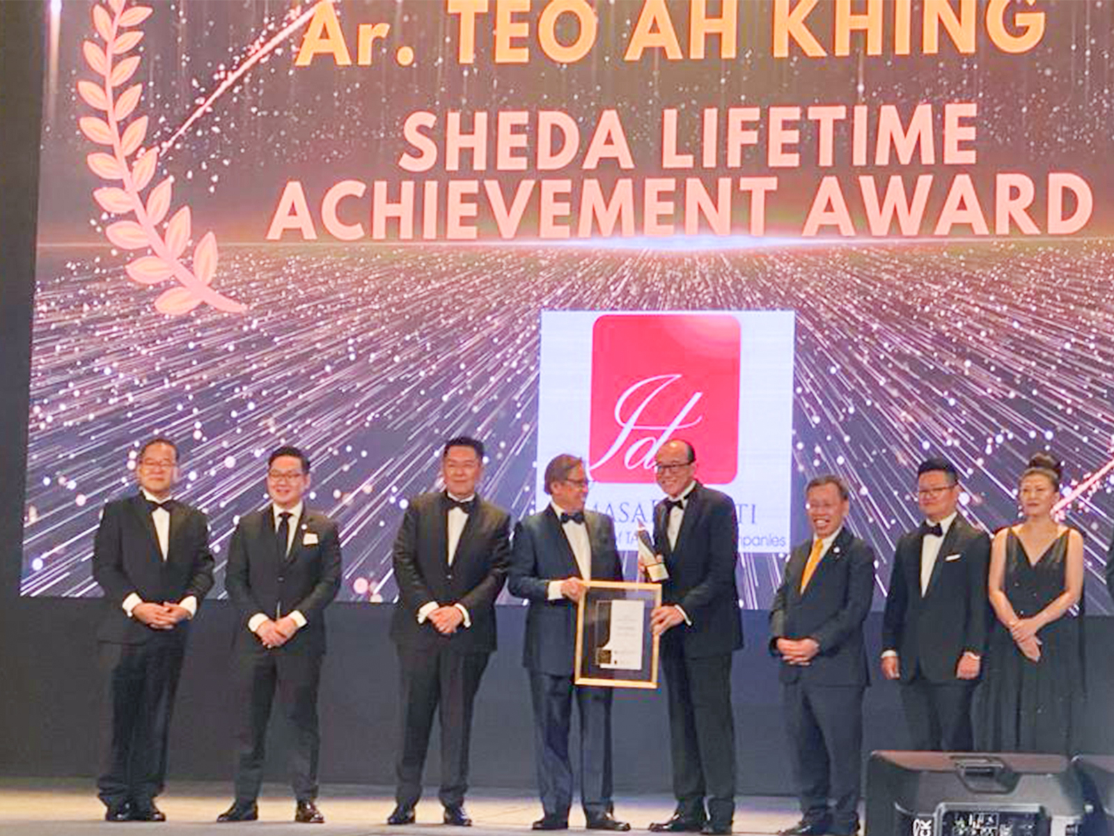 AR. TEO AH KHING AWARDED LIFETIME ACHIEVEMENT AWARD | TAK Group Of ...